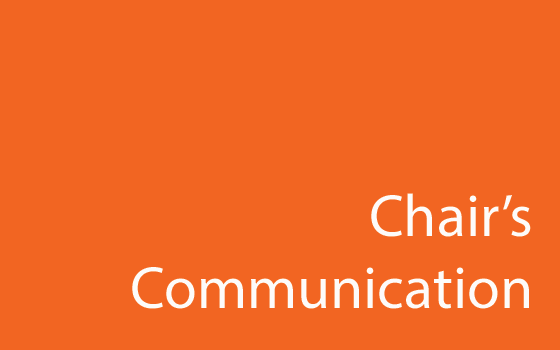 Chair’s Communication | New England Regional Art Museum